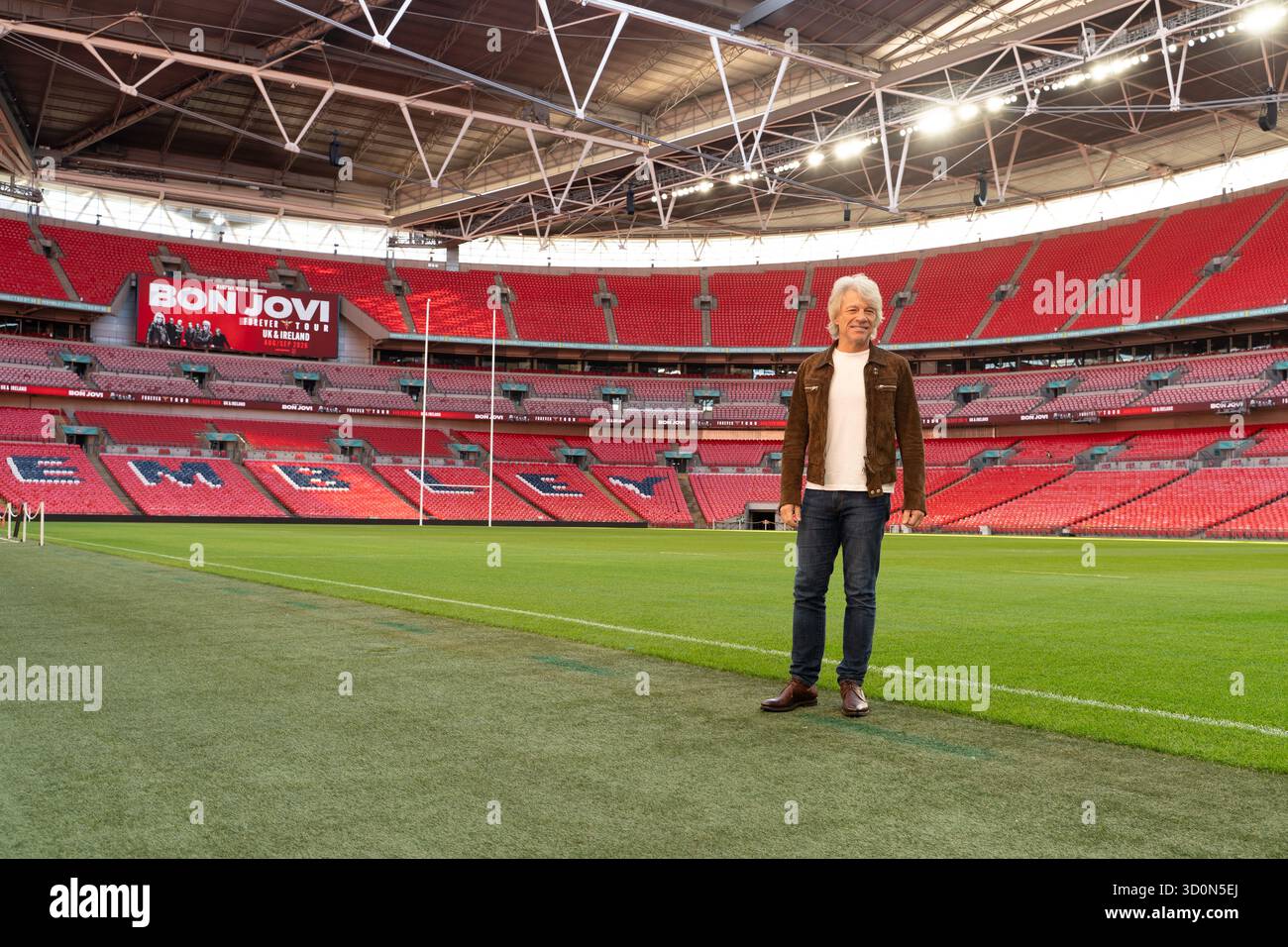 London, United Kingdom. 24th October 2025. Jon Bon Jovi announces new ...
