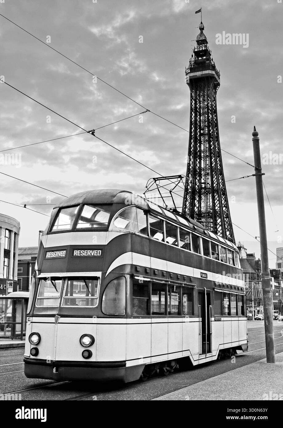 Iconic Blackpool Tram #1 Stock Photo - Alamy