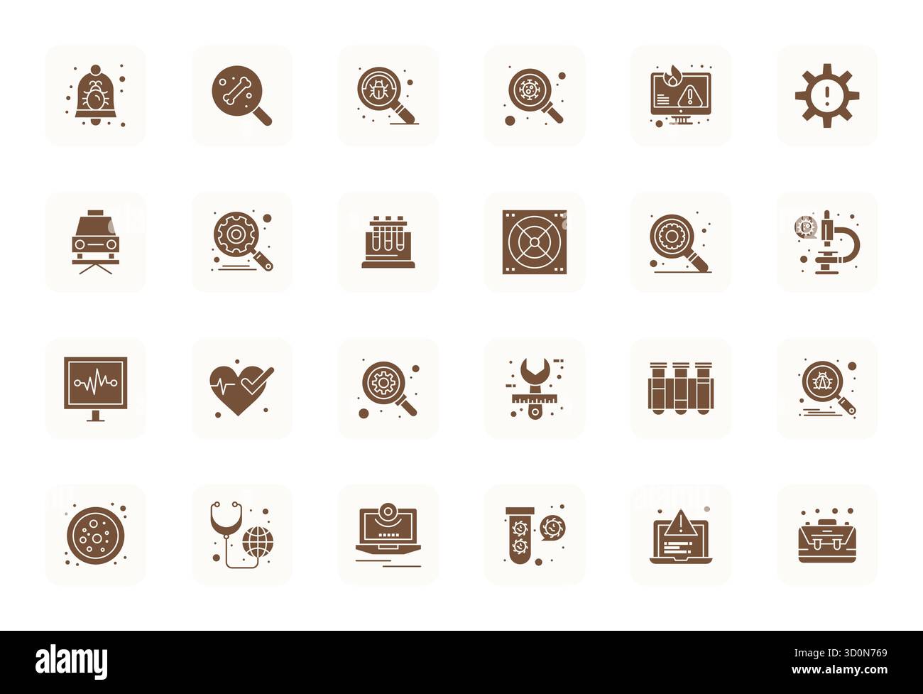 Unlock 24 Filled Editable vector icons inspired by Diagnostics ...