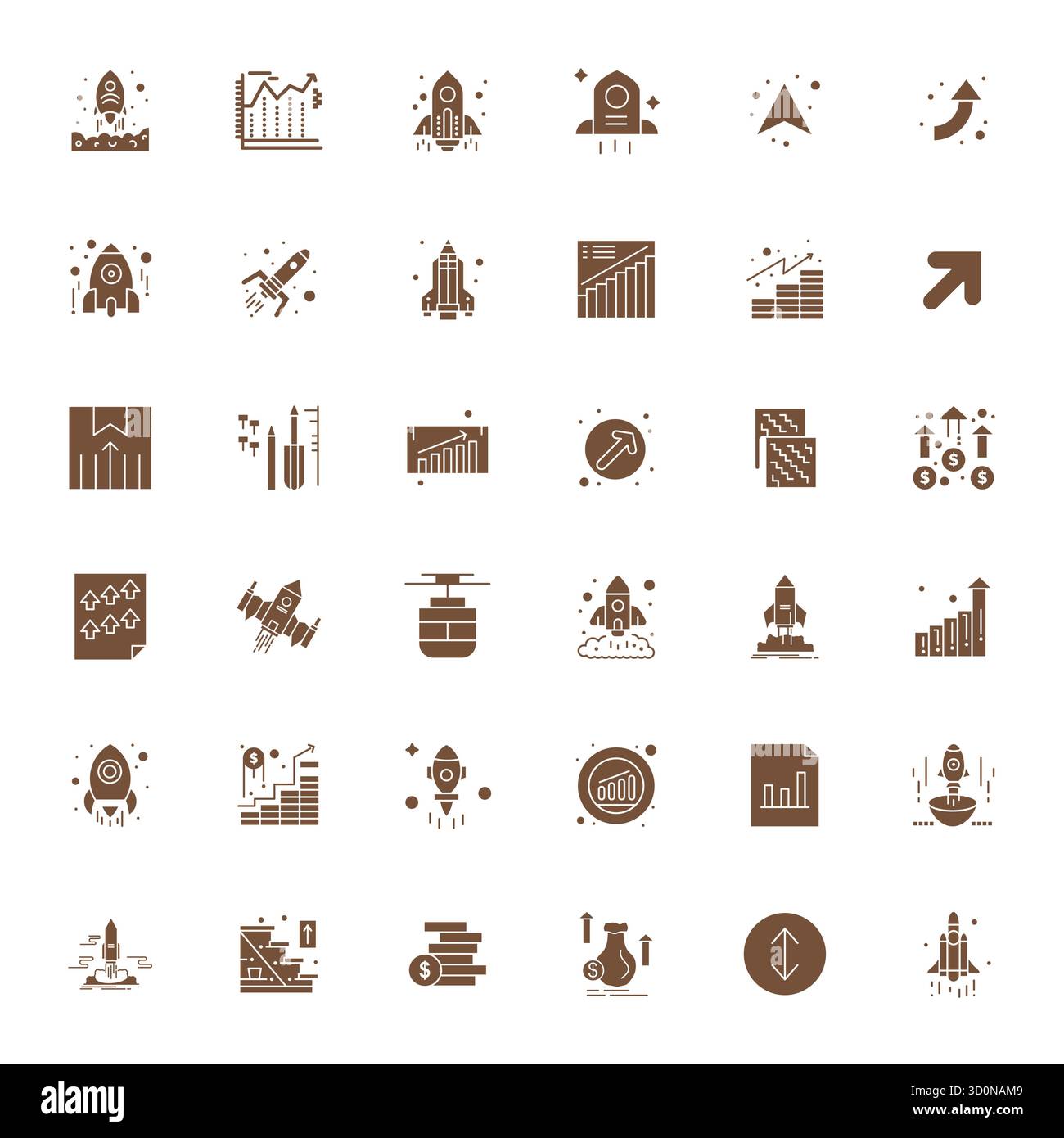 This Ascending vector icon pack includes 36 Filled designs in Retina ...