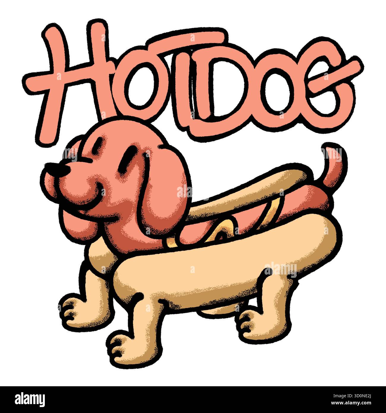 Potato hot dog Stock Vector Images - Alamy