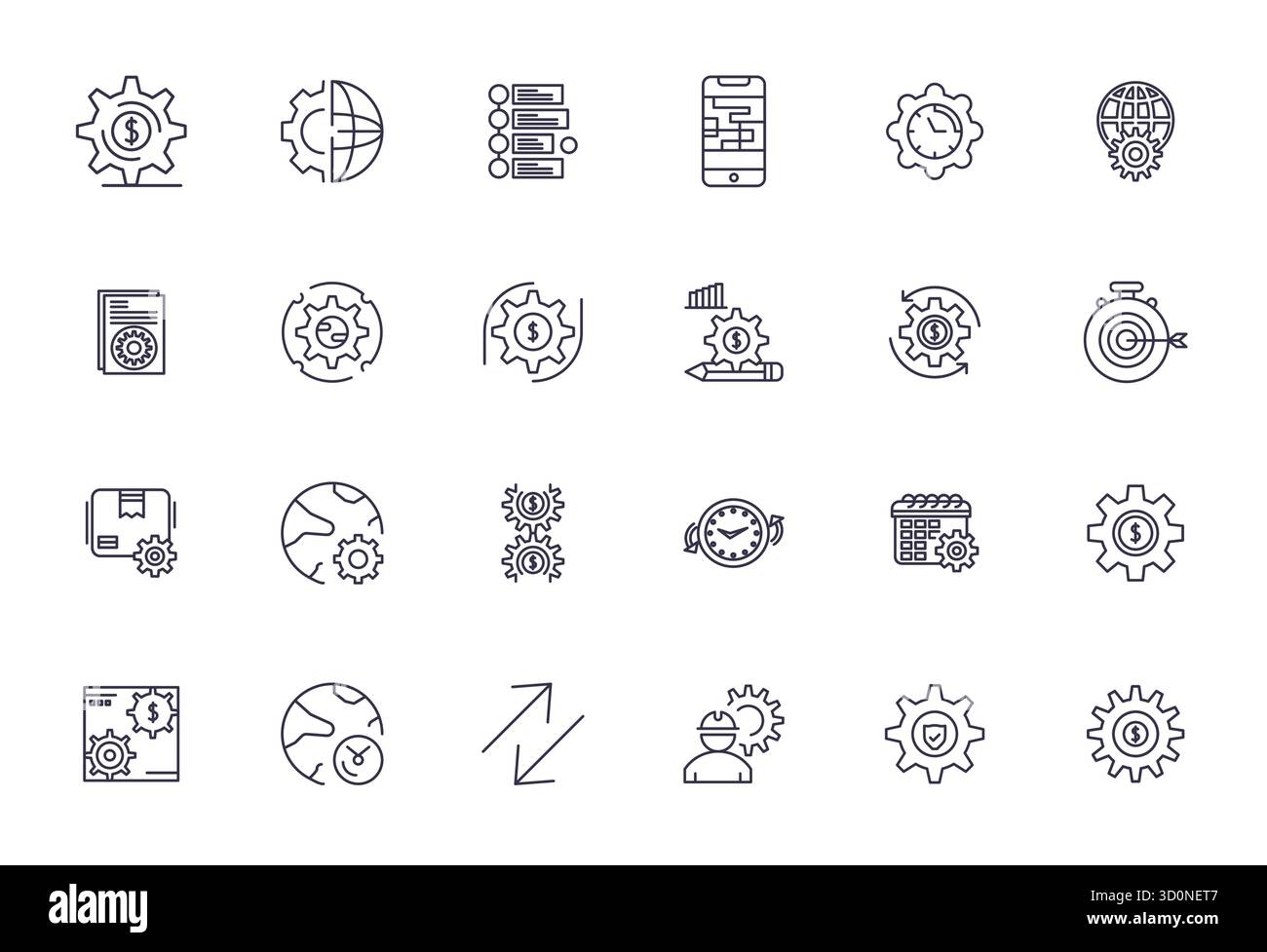 Pixel indicators Cut Out Stock Images & Pictures - Alamy