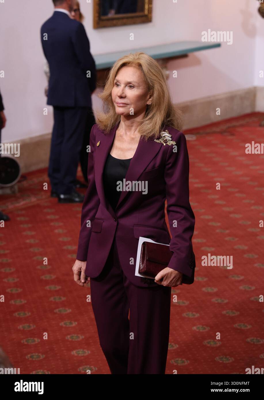 Alicia Koplowitz during the reception of the Princess of Asturias 2025 ...