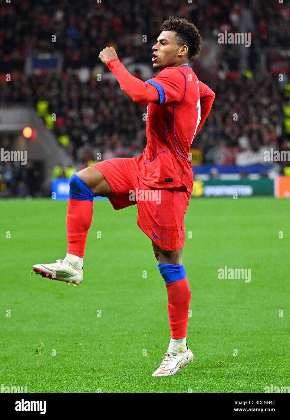1:4 Goal, celebration, goal scorer Desire Doue (PSG) Leverkusen ...