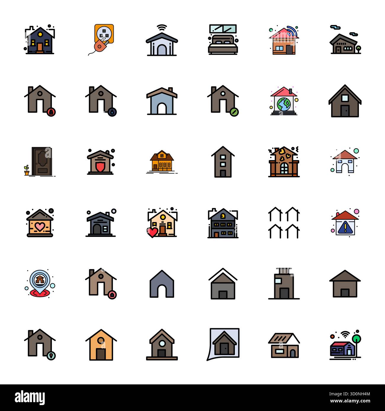 State-of-the-art bundle featuring 36 Detail Enhanced vector icons ...