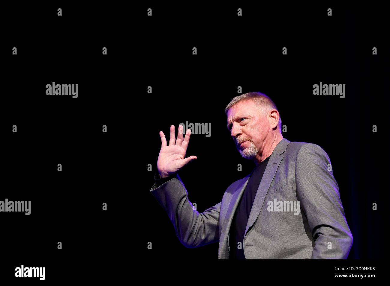 Tennis legend Boris Becker at the Lit.Cologne special event introducing ...
