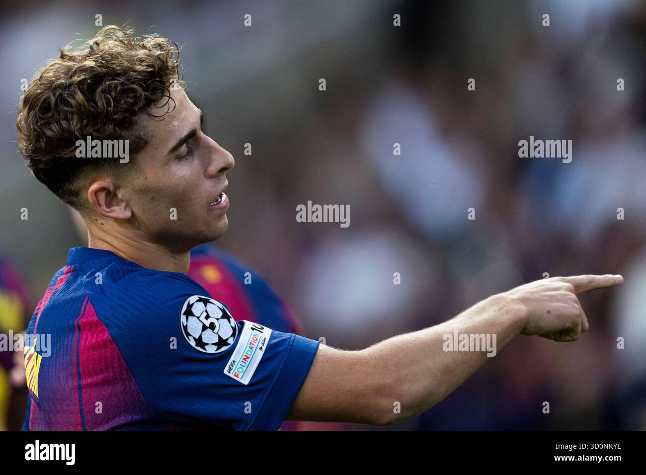Fermin Lopez (FC Barcelona) celebrates after scoring during the ...
