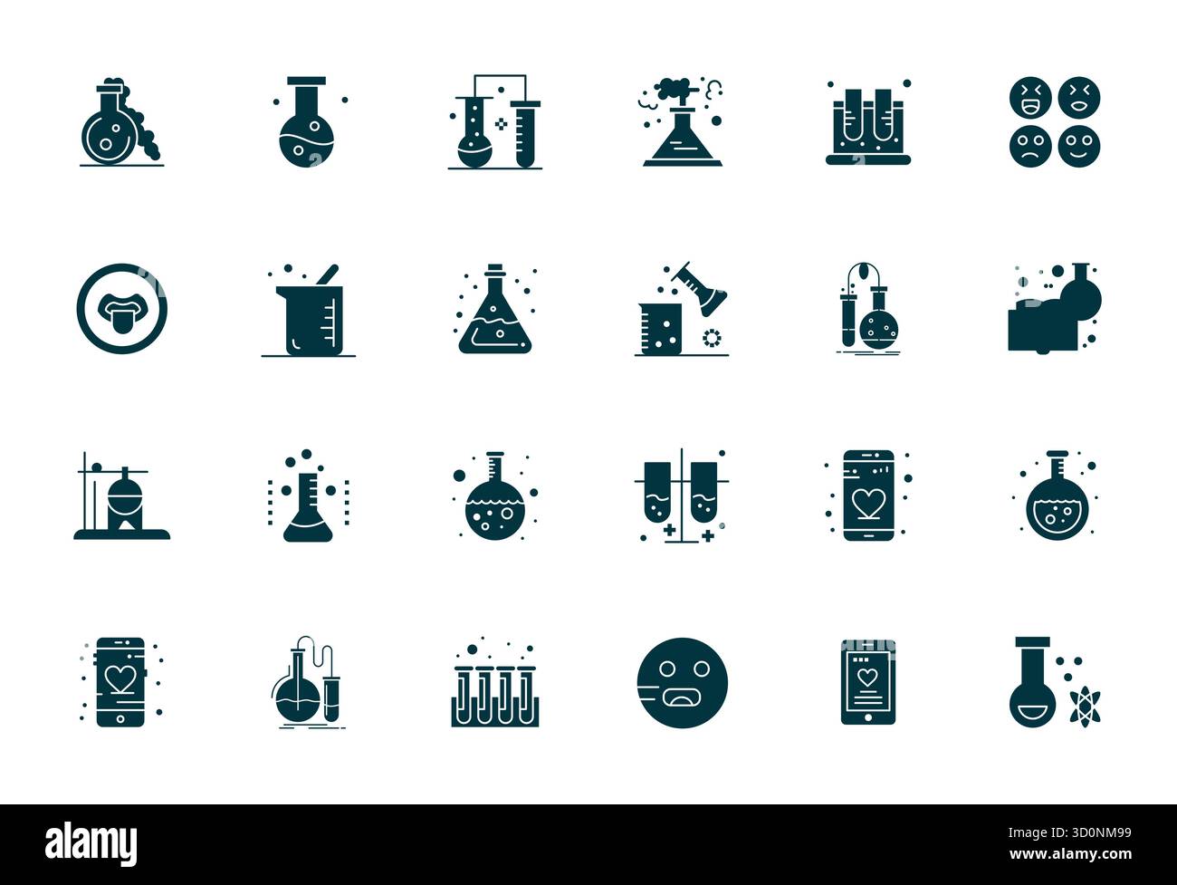 Artfully designed 24 Filled Detail Enhanced vector icons for Reaction ...