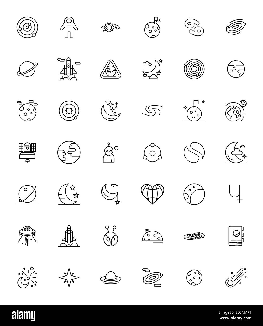 Advanced collection of 42 Display Perfect vector icons inspired by ...