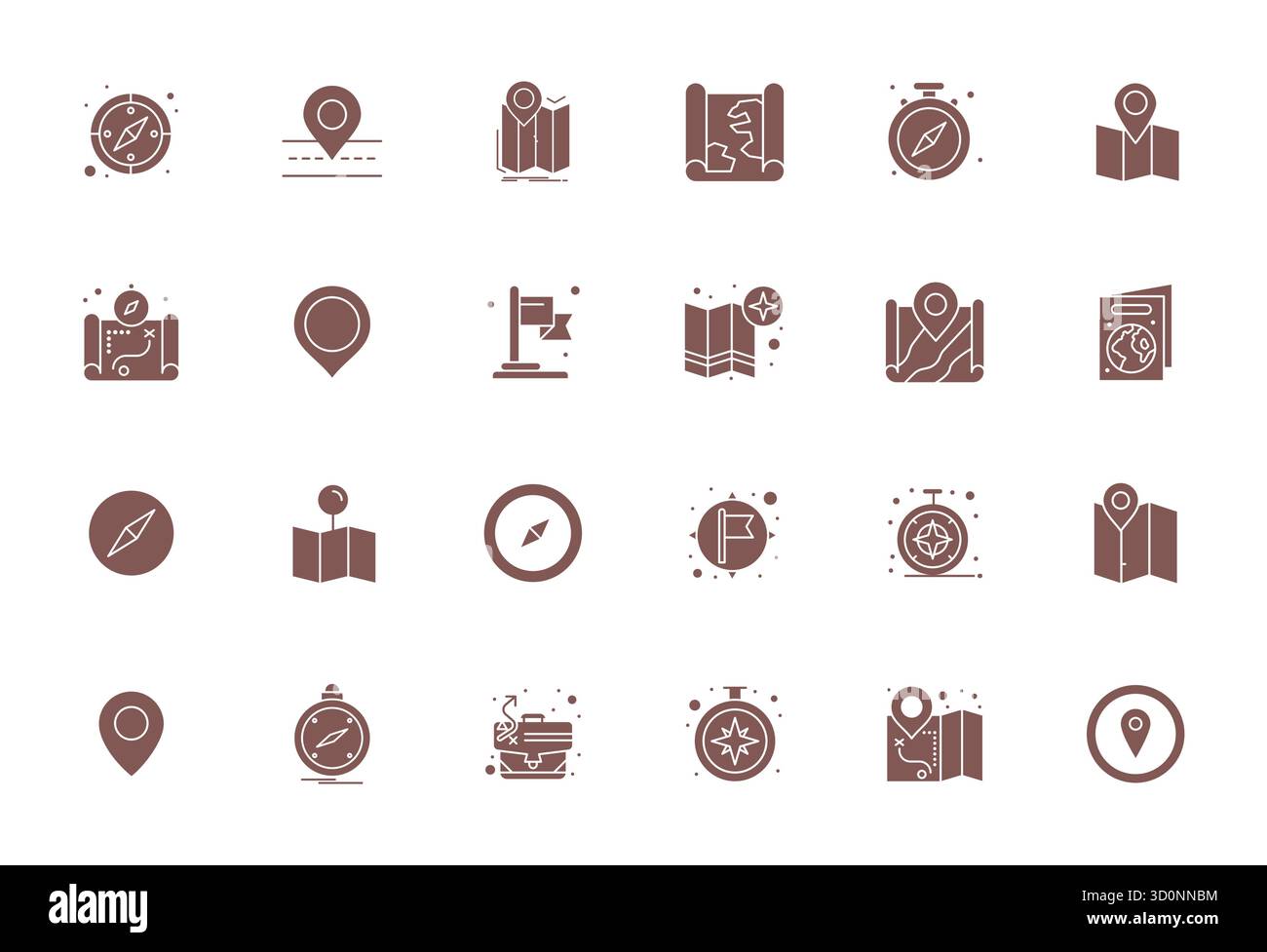 Local historical sites Stock Vector Images - Alamy