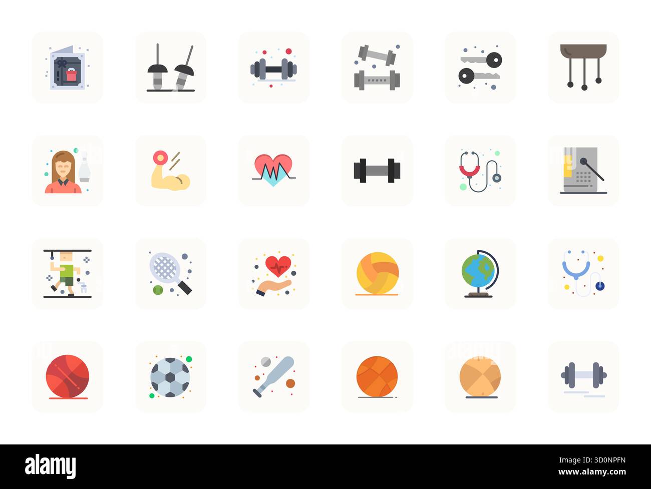 Revolutionary set of 24 Pixel Aligned vector icons inspired by Physical ...