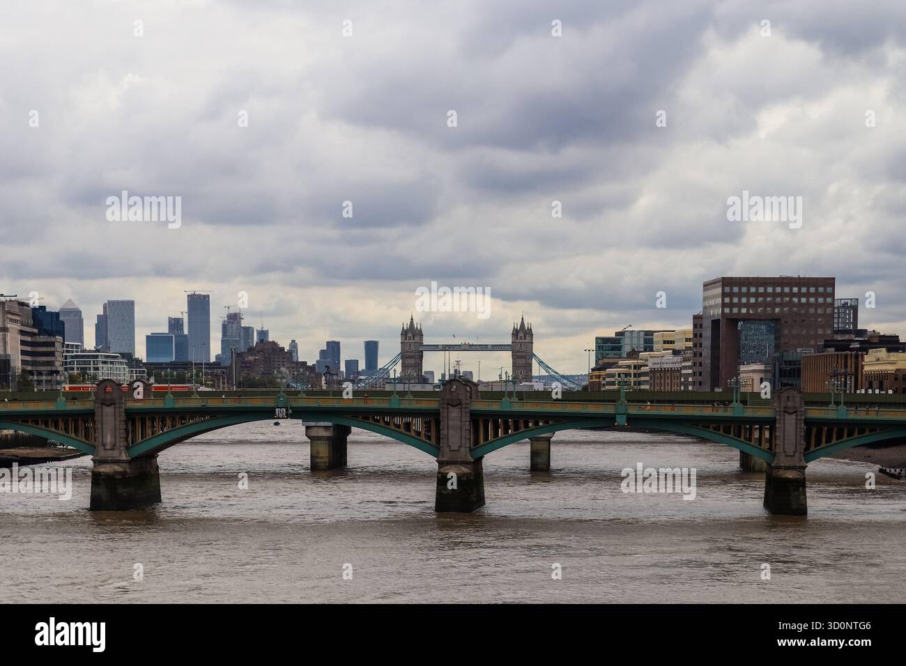 London, United Kingdom - 04. October 2024: Panoramic view of London ...