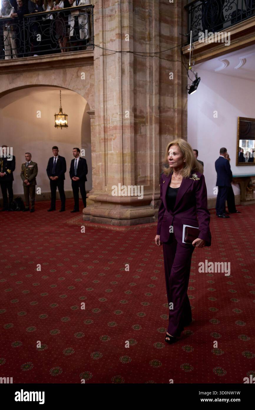 Alicia Koplowitz attendsedAudience with Princess of Asturias awards ...