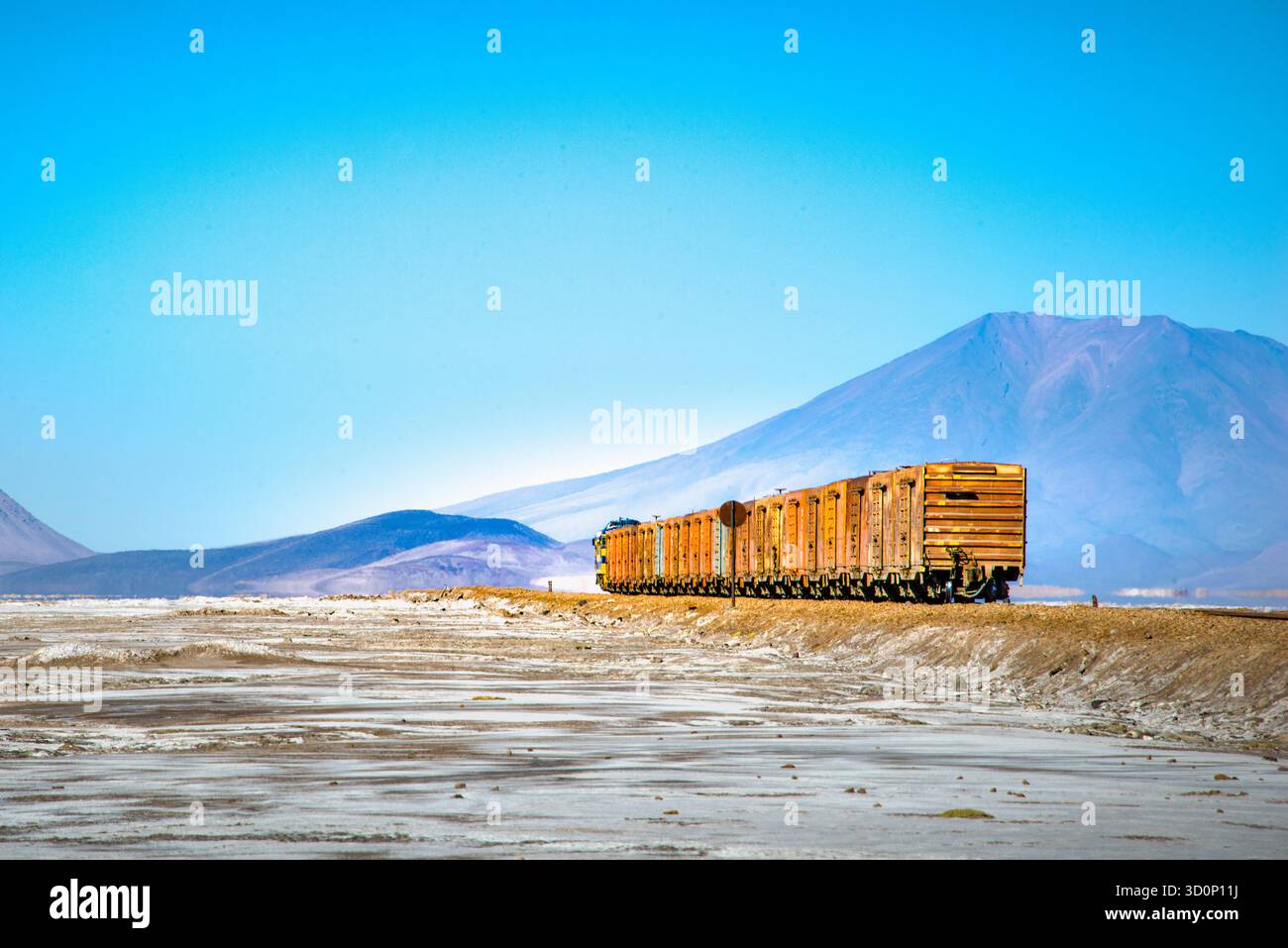 Train cemetery, Uyuni, Bolivia. The abandoned train cemetery in Bolivia ...