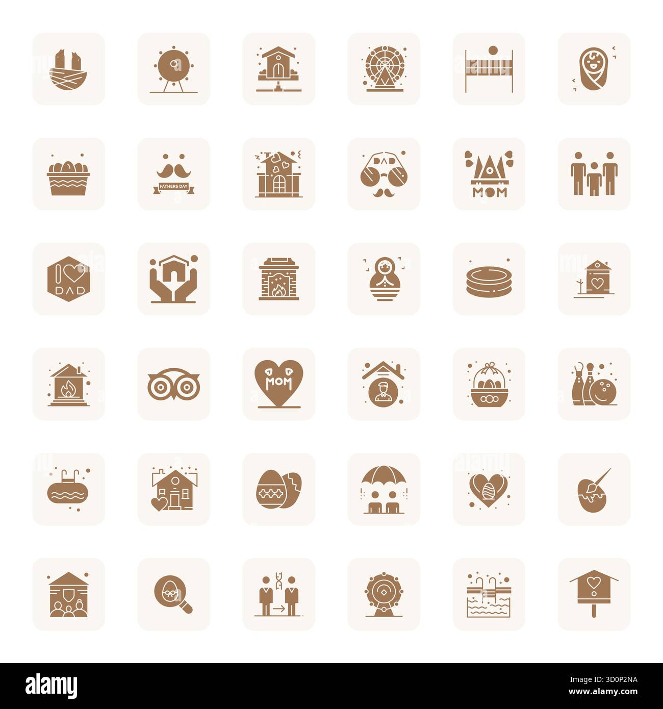 Family and household history Stock Vector Images - Alamy