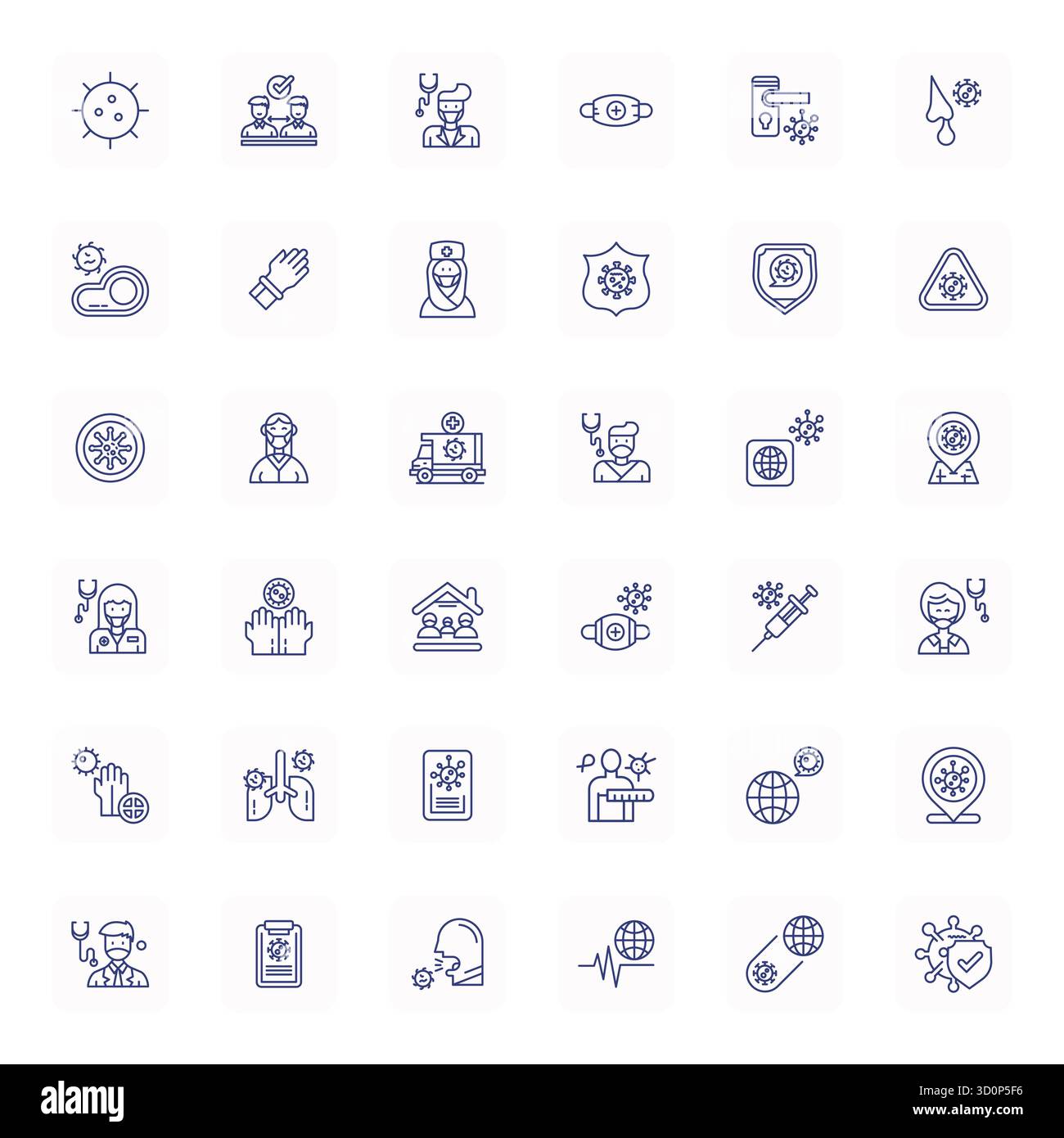 Discover a set of 36 Regular Bold Outline vector icons crafted for the ...