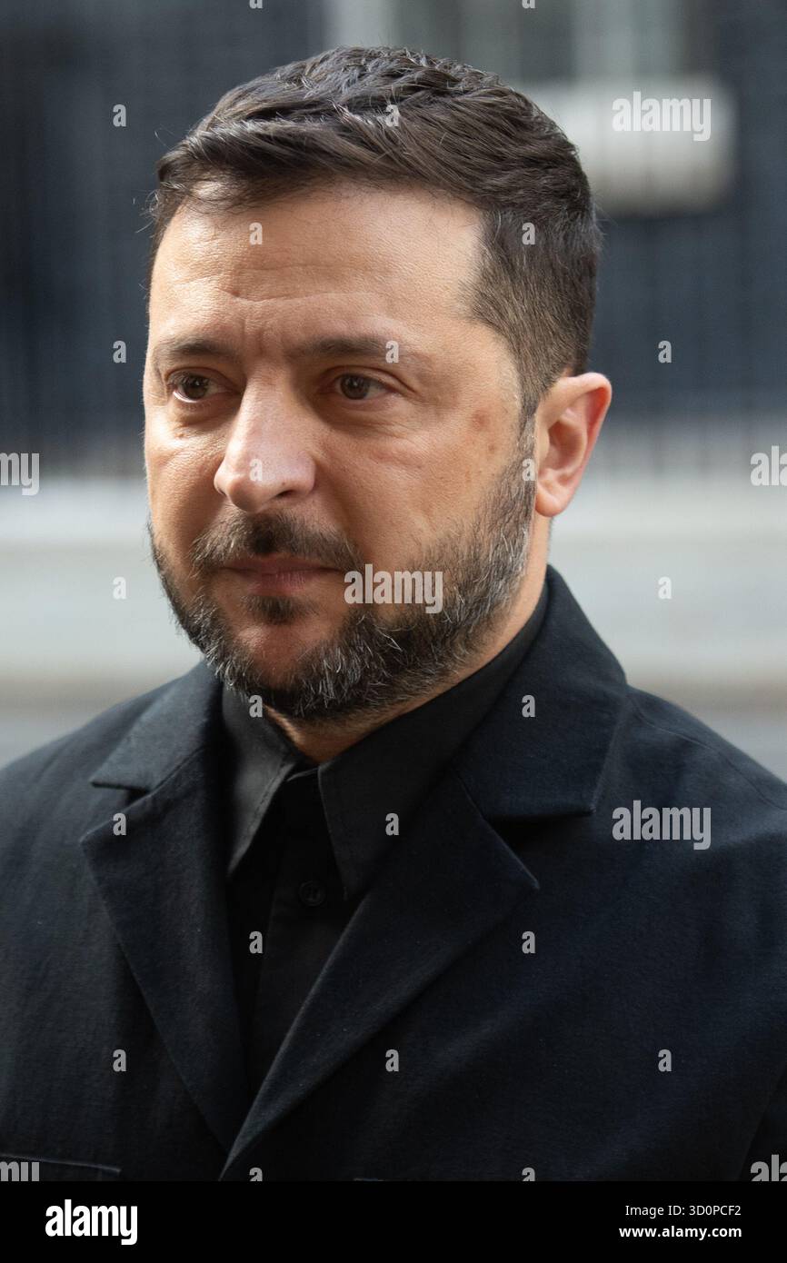 London, UK. 24 Oct 2025. Pictured: President Of Ukraine Volodymyr ...