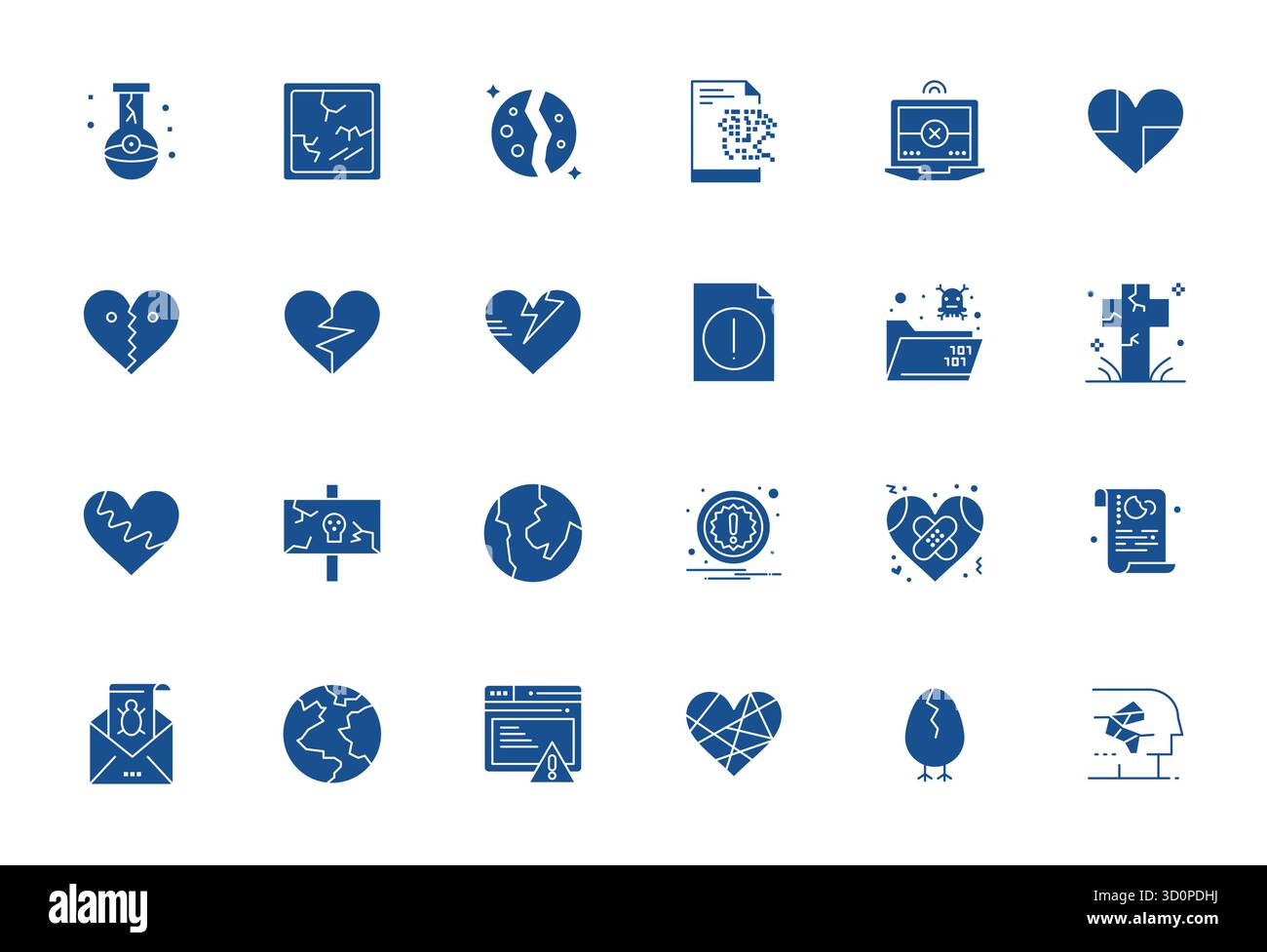 Glitch tear Stock Vector Images - Alamy