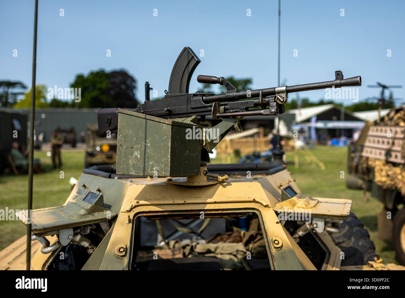 1954 Ferret armoured car, on display at the Shuttleworth Military ...