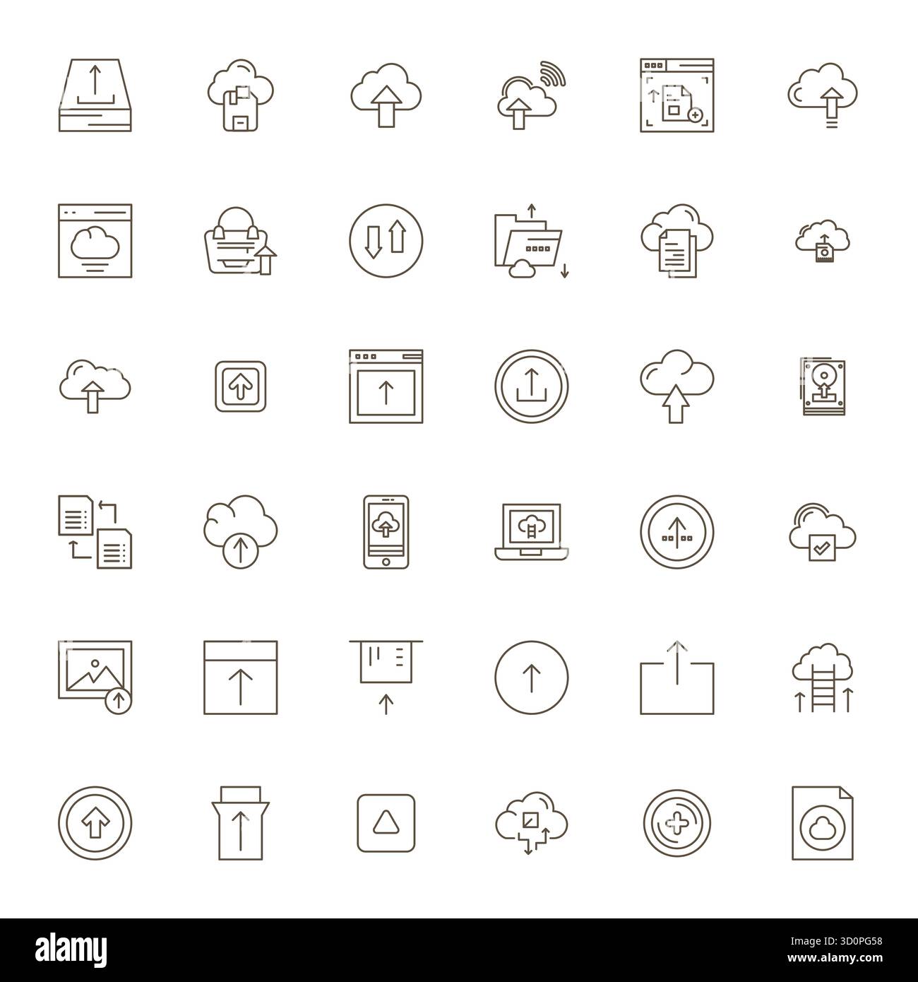 Revolutionary set of 36 Detail Enhanced vector icons inspired by File ...