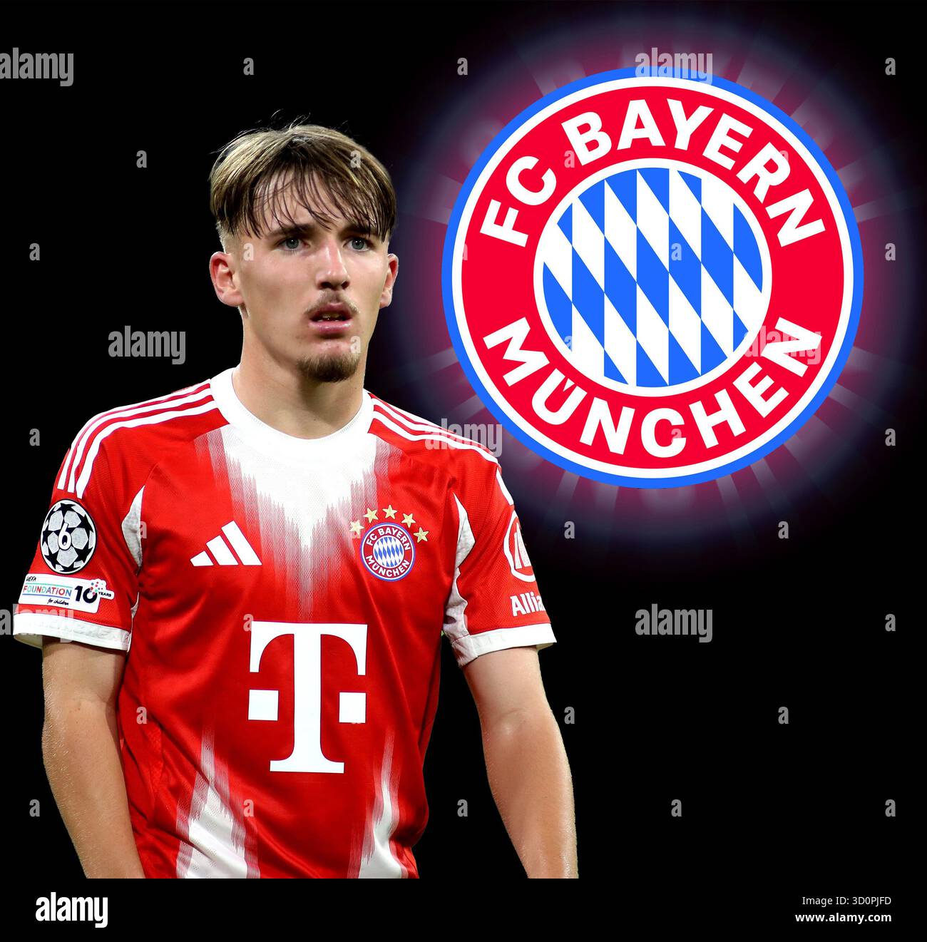 ! ACHTUNG BILD WURDE BEARBEITET ! Hier im Bild Lennart Karl (FC Bayern ...