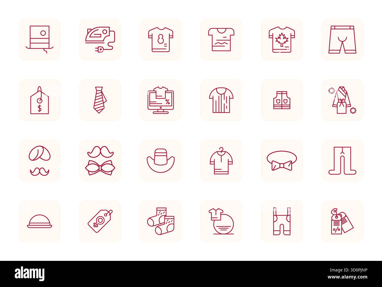 Handcrafted collection featuring 24 Regular Bold Outline vector icons ...