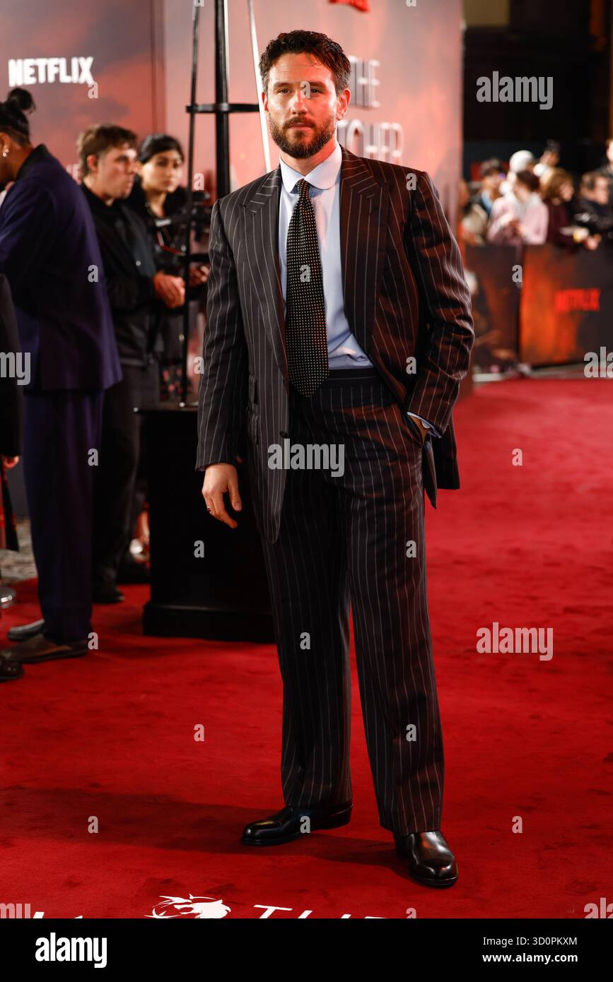 Bart Edwards poses for photographers upon arrival at the global ...
