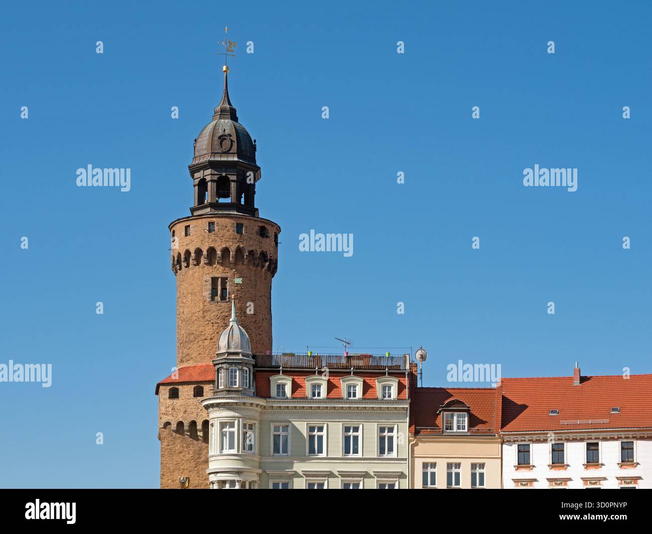 Exterior view of the historic Reichenbach Tower, a landmark in the city ...