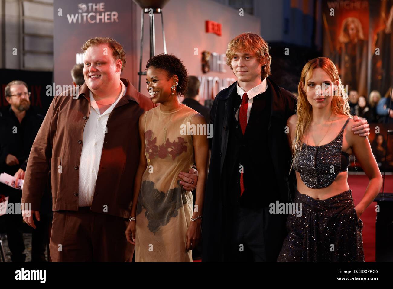 Connor Crawford, from left, Christelle Elwin, Fabian McCallum and Aggy ...