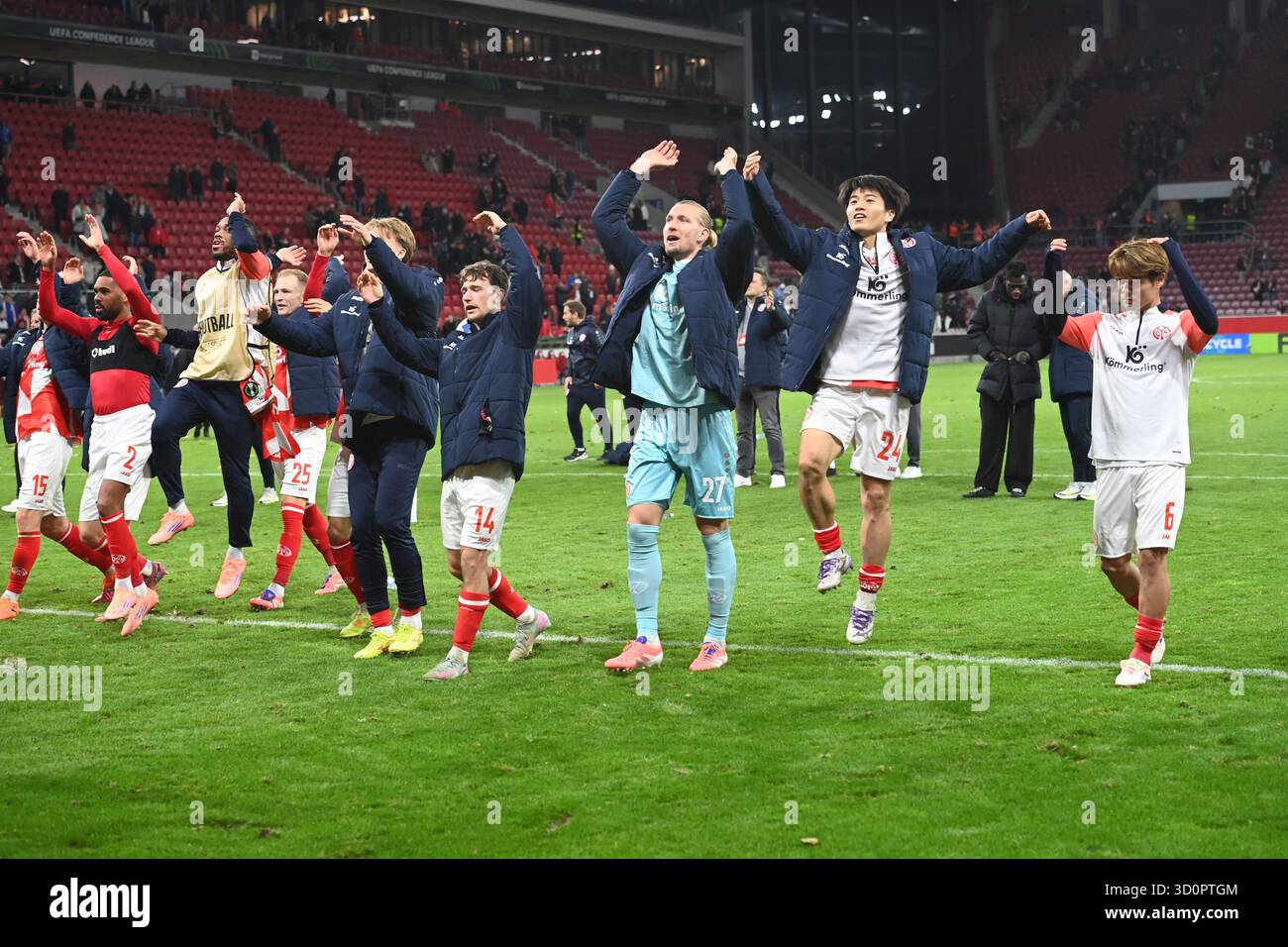 final jubilation, jubilation after the end of the game, jubilation ...