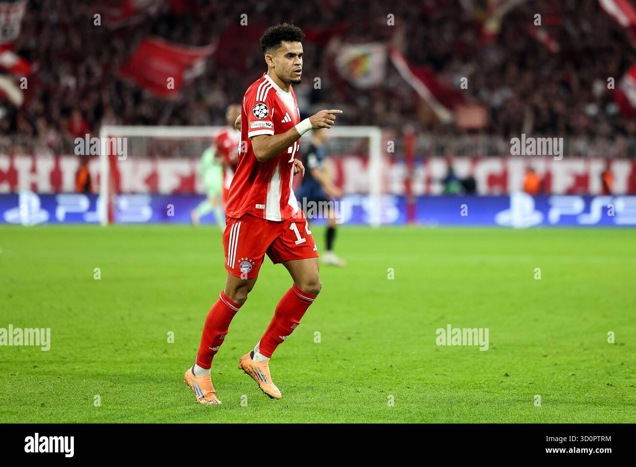 Torjubel Luis Diaz (FC Bayern Muenchen, #14), GER, FC Bayern Muenchen ...