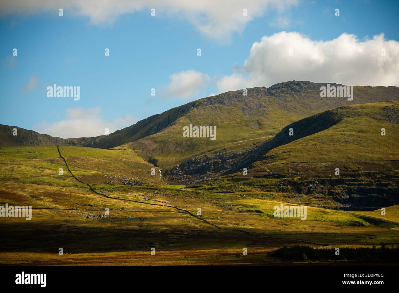 Layered mountain ridges beneath hi-res stock photography and images - Alamy