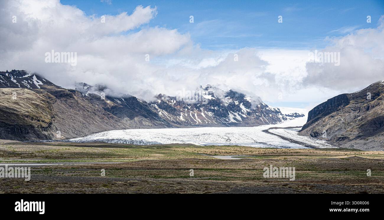 Reykjavik Iceland in the winter with snow,Driving on Icelands roads ...