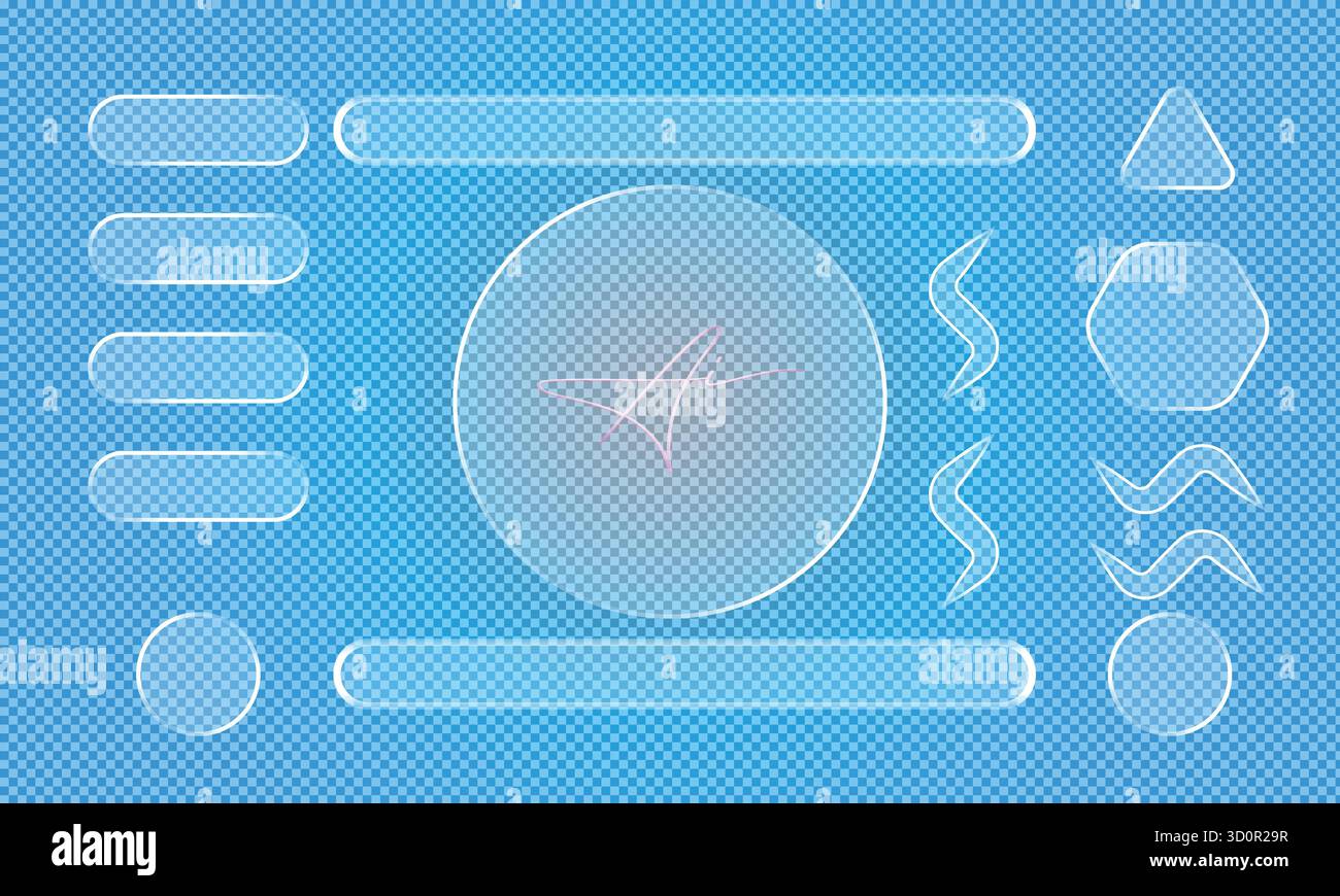 Abstract various shapes Stock Vector Images - Alamy