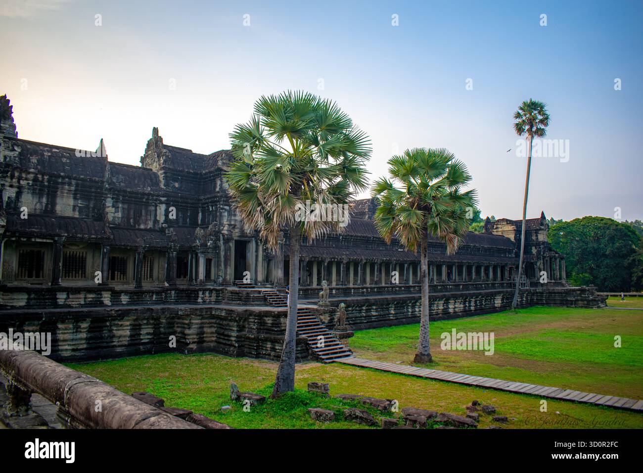 Angkor Wat temple complex in Siem Reap, Cambodia, an ancient Khmer ...