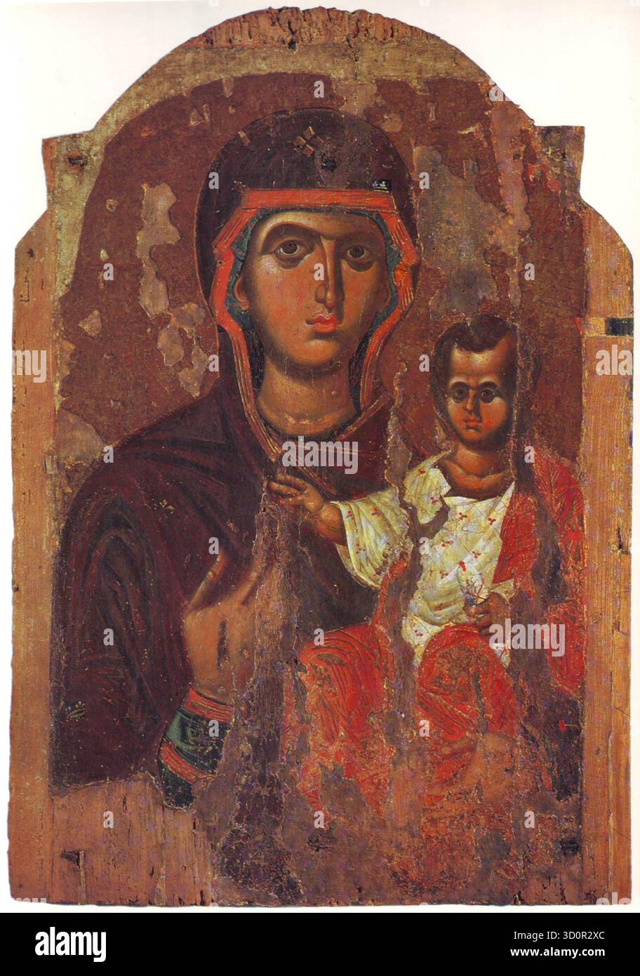Icon Of Madonna And Child In The Byzantine And Christian Museum In
