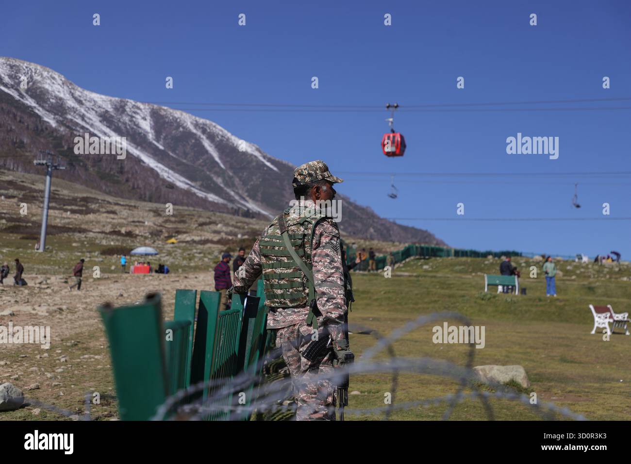 Baramulla, Jammu And Kashmir, India. 24th Oct, 2025. An Indian armed ...