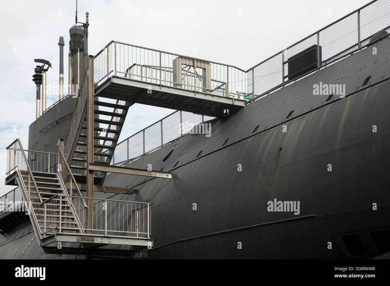 The preserved submarine HNLMS (Royal Netherlands Navy) Tonijn (S805) at ...