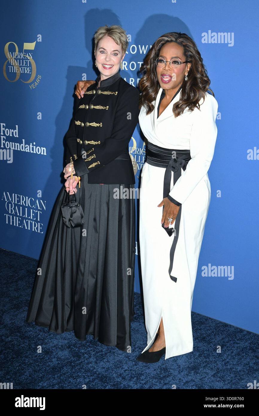 22 October 2025 - New York, New York - Susan Jaffe, Oprah Winfrey ...