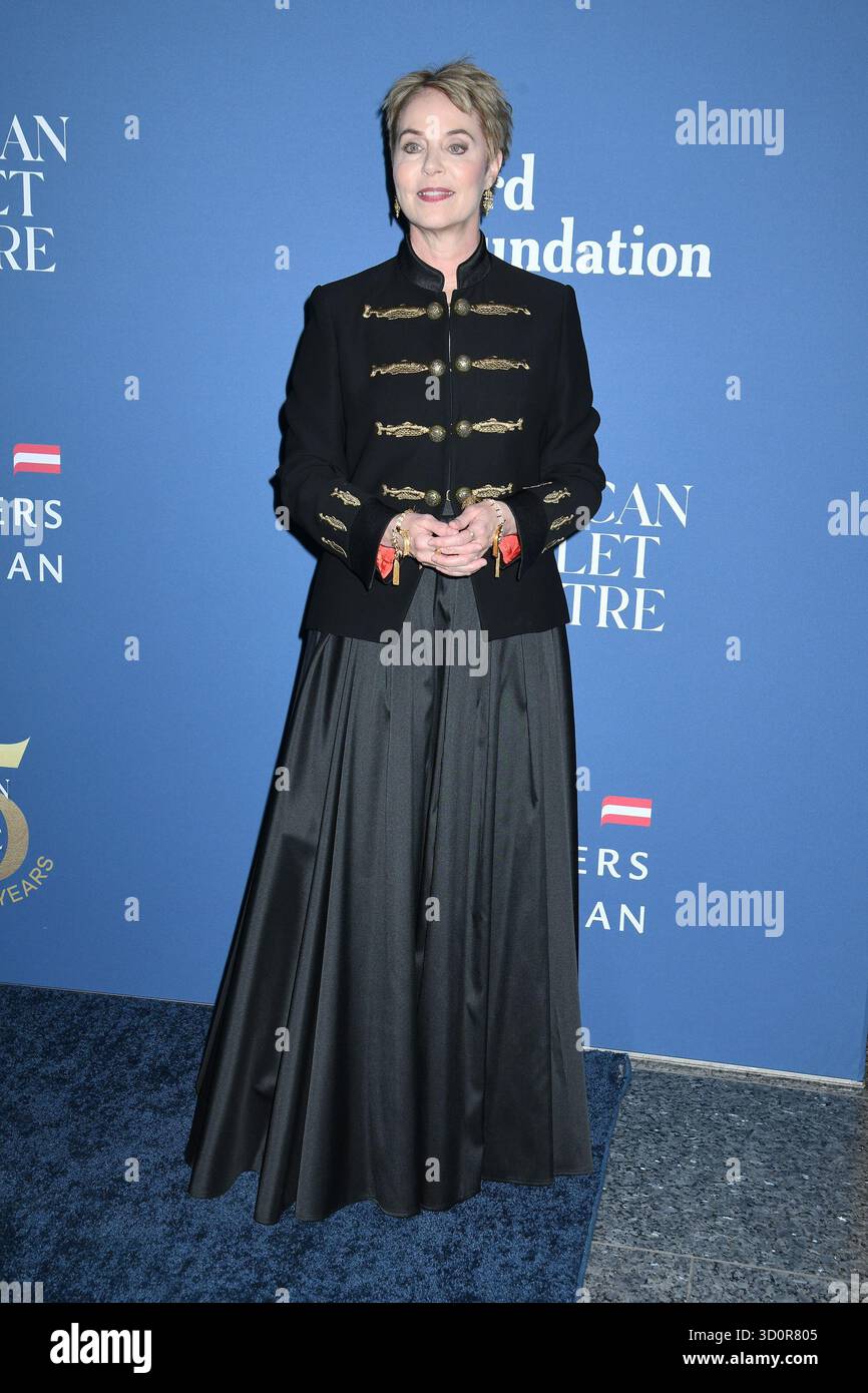 22 October 2025 - New York, New York - Susan Jaffe. American Ballet ...