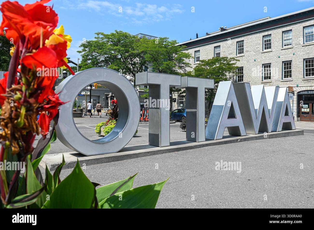 Ottawa, ON, Canada - October 3, 2025: The iconic three-dimensional ...