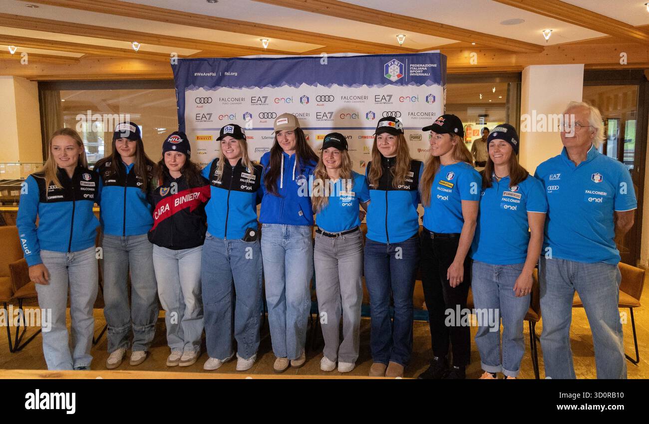 FIS Ski World Cup 2025-2026 Italy Women Press Conference Solden (AUT ...