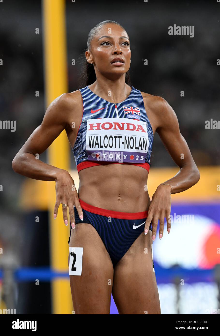 Revee Walcott-Nolan of Great Britain & NI competing in the women’s ...