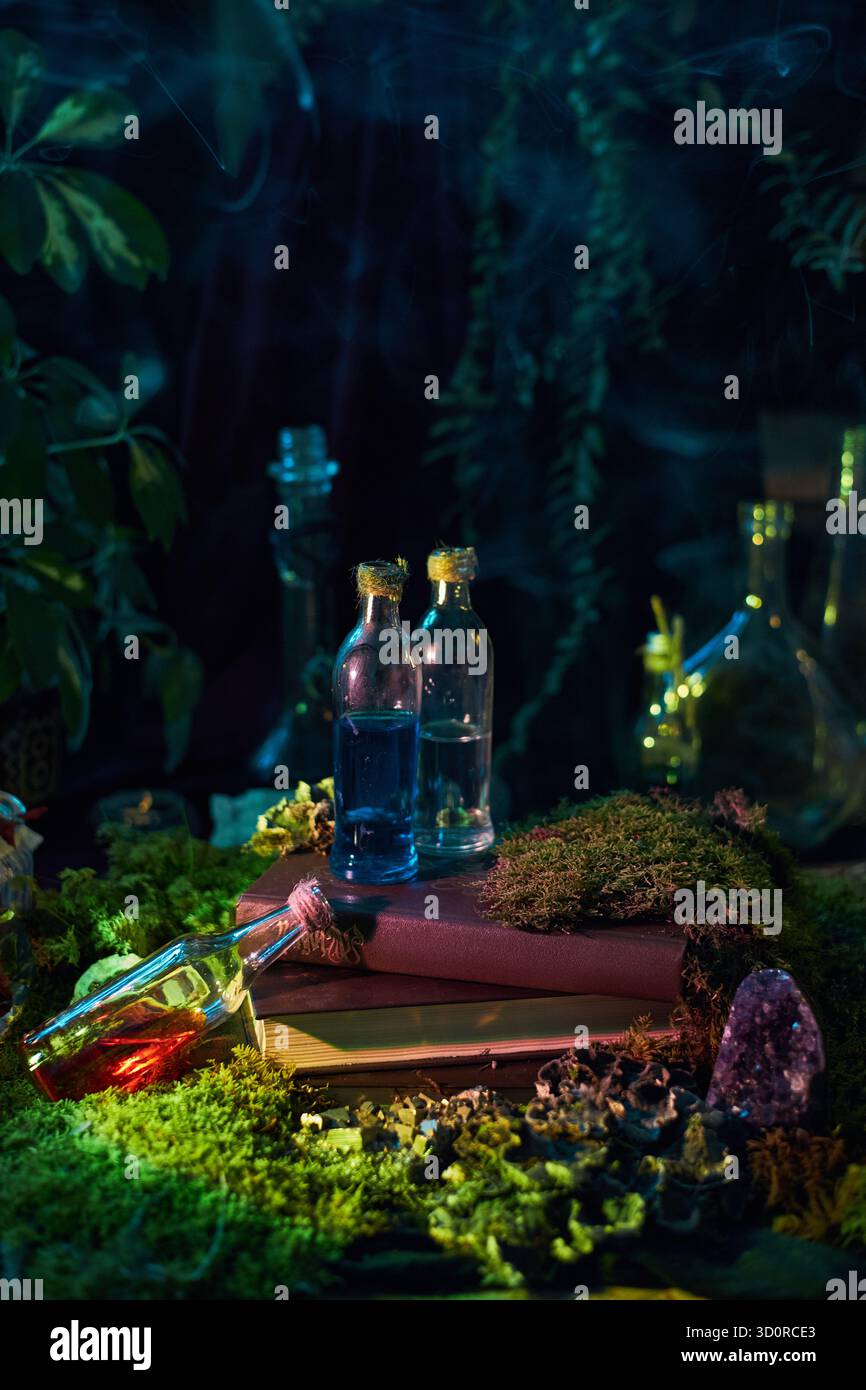 Setting combines elements hi-res stock photography and images - Alamy