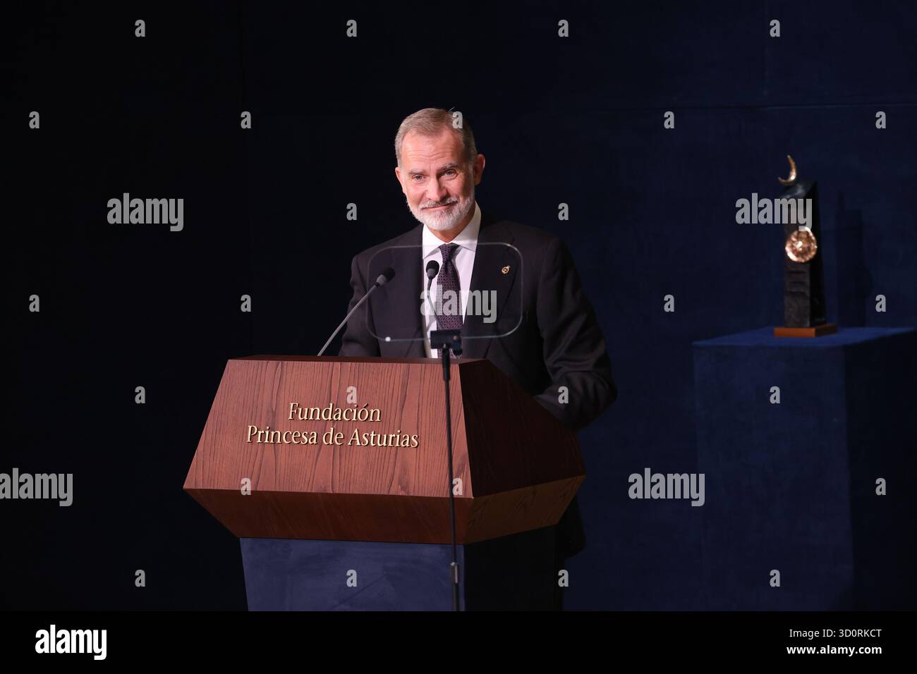 King Felipe VI during the 2025 Princess of Asturias Awards Ceremony ...