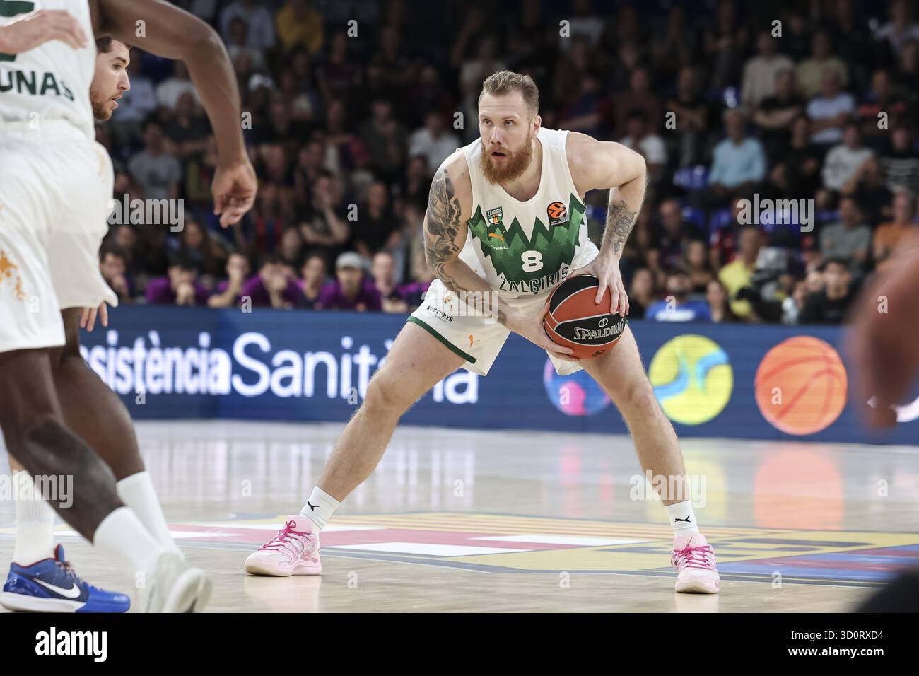Ignas Brazdeikis of Zalgiris Kaunas during the Turkish Airlines ...