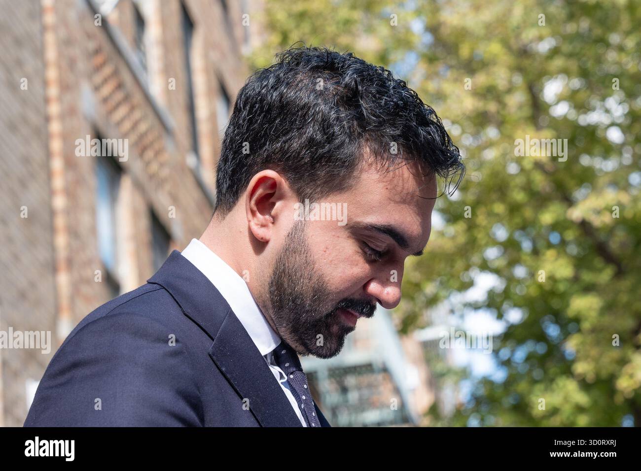 Zohran mamdani addressing islamophobia hi-res stock photography and ...