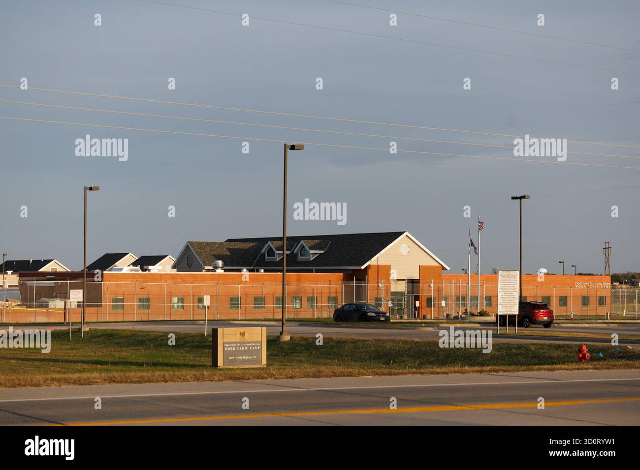 The Work Ethic Camp facility, the site of a proposed federal detention ...