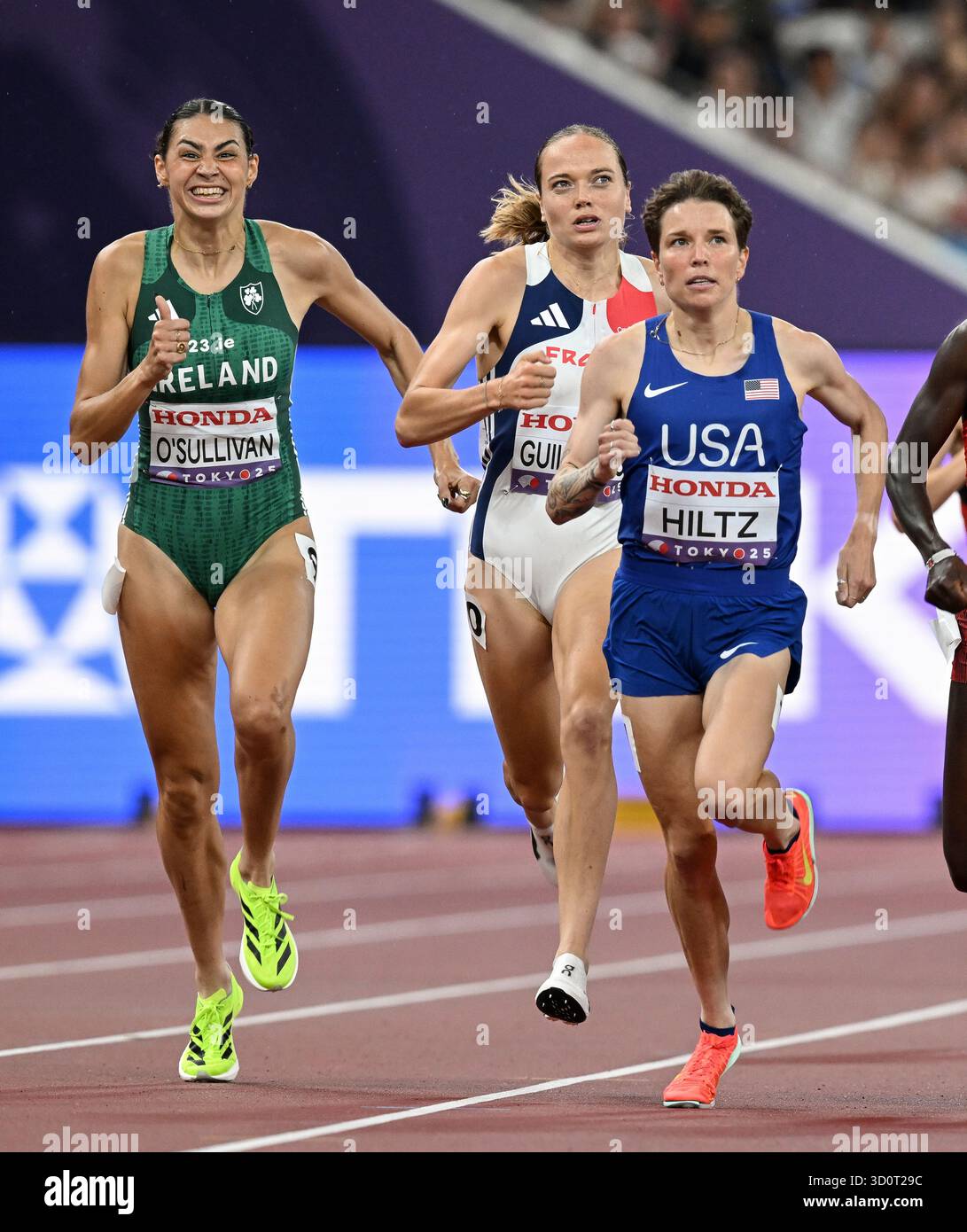 Sophie O'Sullivan of Ireland, Agathe Guillemot of France and Nikki ...
