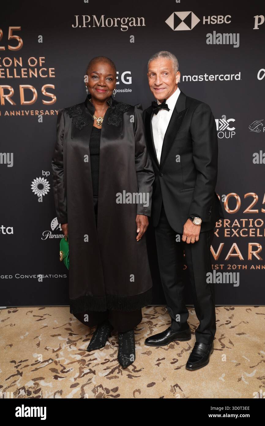 Baroness Valerie Amos and Chris Hughton at the Celebration of Black ...